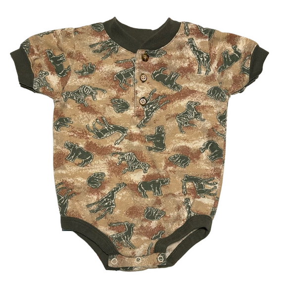 Vintage | One Pieces | Vintage Kids Baby Boy Sprockets Safari One Piece ...